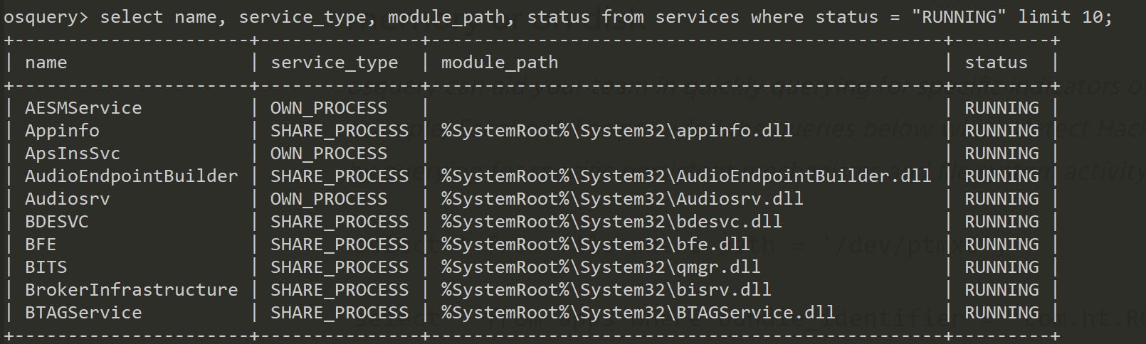 Use Osquery for end point detection and response – AI-Driven Security ... Use Osquery for end point detection and response – AI-Driven Security ...